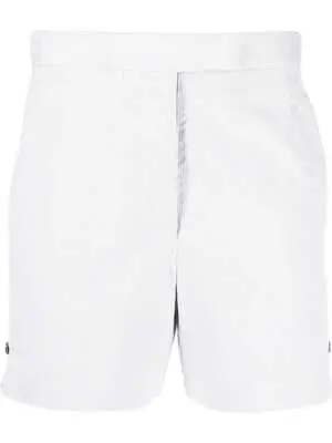 Thom Browne Striped Tailored Shorts - Grey