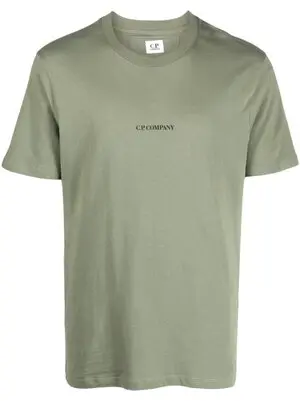 C.P. COMPANY Logo Print Cotton T-shirt