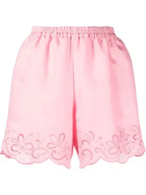 Moschino Light Wash Shorts For Women