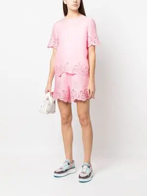 Moschino Lace-trimmed Shorts