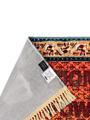 SELETTI Burnt Freedom Geometric Carpet