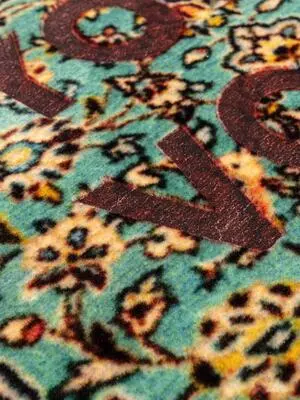 SELETTI Burnt Voice Mix-print Carpet