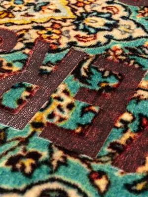 SELETTI Burnt Diversity Mix-print Carpet