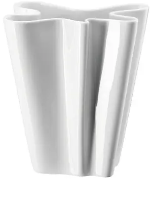 ROSENTHAL Flux Porcelain Vase - White
