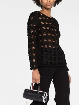 Comme Des Garçons Open-knit Jumper