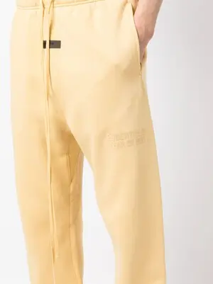 Fear Of God Drawstring Cotton Track Pants - Yellow
