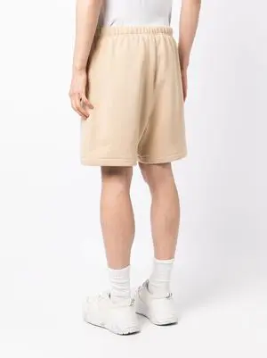 Fear Of God Cotton Blend Track Shorts - Neutrals