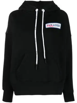Palm Angels Logo Sweatshirts Hoodies For Women