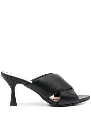 Agl Crossover-strap Leather Sandals