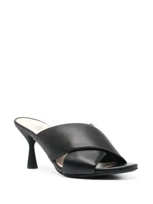 Agl Crossover-strap Leather Sandals