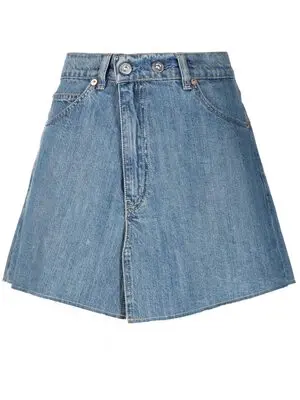 Our Legacy Medium-wash Denim Skirt - Blue