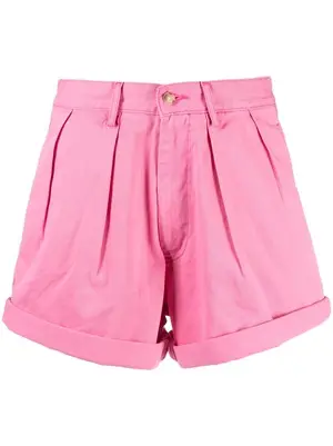 Denimist Button Detailed Shorts For Women
