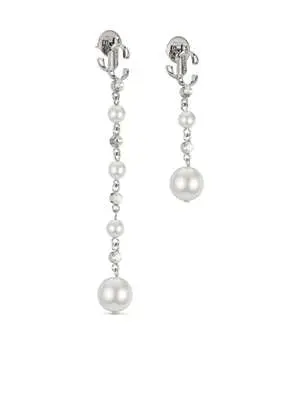 JIMMY CHOO Pearl-detail Drop Earrings