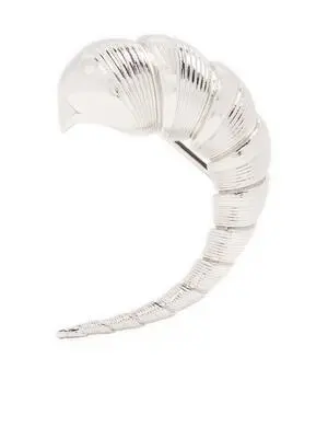 COURREGES Shell Single Ear Cuff - Silver