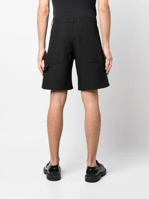 COURREGES Above-knee Length Shorts - Black
