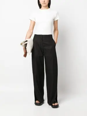 JIL SANDER Panelled Straight Leg Trousers