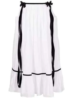 Batsheva Kipp Bow-detail Long Skirt