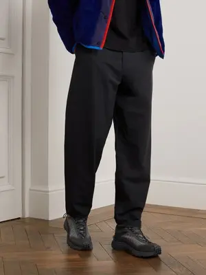 Moncler Mesh And Rubber Sneakers