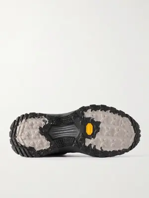 Moncler Mesh And Rubber Sneakers