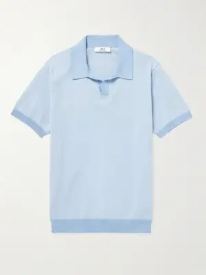 Men's Open Knit Polos
