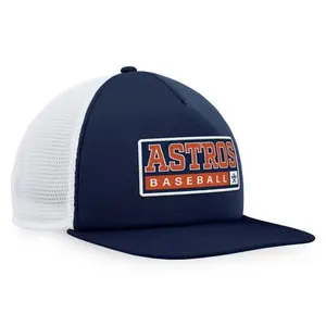 Majestic International Houston Astros Trucker Hat - Navy