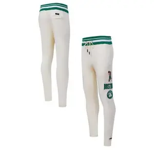 PRO STANDARD Boston Celtics Retro Classic Fleece Sweatpants - Cream