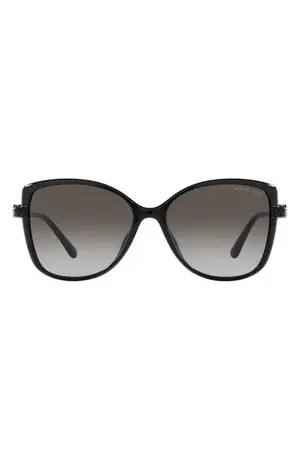 Michael Kors Malta Butterfly Sunglasses - Black
