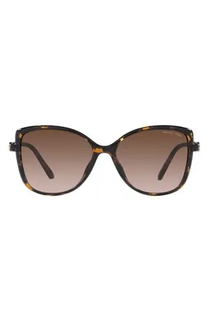 Michael Kors Michael Kors Malta Butterfly Sunglasses Dk Tort