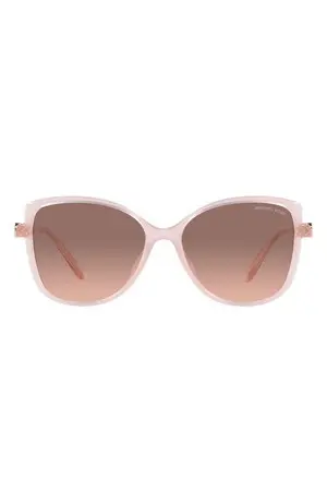 Michael Kors Malta Butterfly Sunglasses - Milky Pink