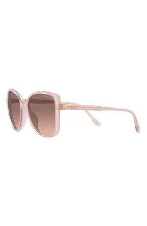 Michael Kors Malta Butterfly Sunglasses - Milky Pink