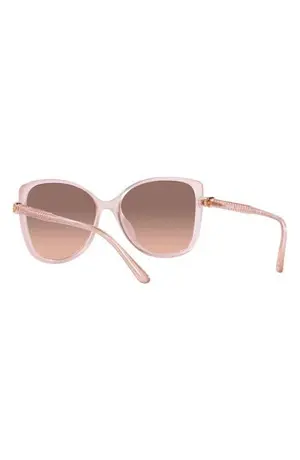 Michael Kors Malta Butterfly Sunglasses - Milky Pink