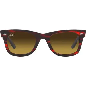 Ray-ban Ray-Ban Wayfarer 50mm Square Sunglasses Matte Brown