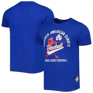 STITCHES Chicago American Giants Soft Style T-shirt - Royal