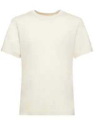 CDLP Heavy Weight Lyocell & Cotton T-shirt Off White