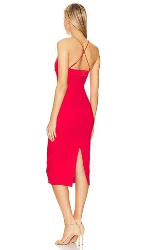 LOVERS AND FRIENDS Starling Midi Dress