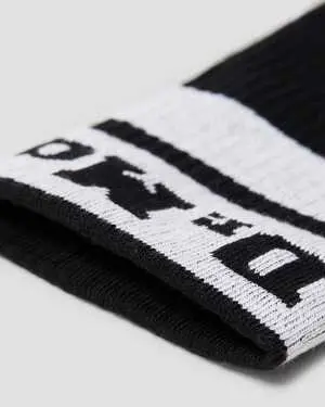 Dr. Martens Athletic Logo Socks - Black,white