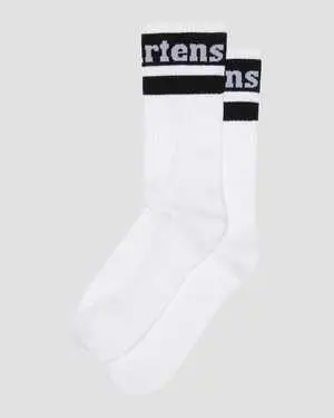 Dr. Martens Athletic Logo Socks - Black,white