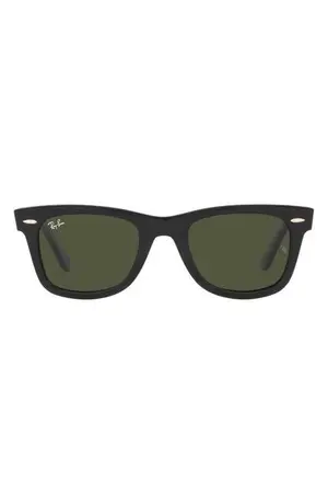 Ray-ban 50mm Square Wayfarer Sunglasses - Dark Green