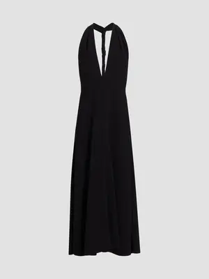 Proenza Schouler Twisted Back Maxi Dress - Black