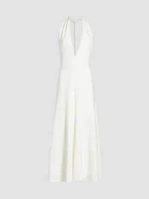 Proenza Schouler Twisted Back Maxi Dress - White