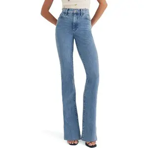 FAVORITE DAUGHTER Valentina Super High Waist Bootcut Jeans - Indio