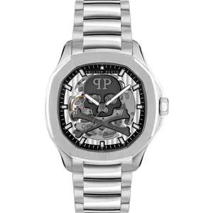 Philipp Plein Skeleton Spectre Automatic Bracelet Watch - Stainless Steel