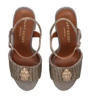 Kurt Geiger Kensington Platform Sandals 125 - Beige