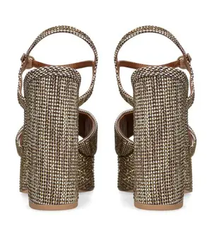 Kurt Geiger Kensington Platform Sandals 125 - Beige