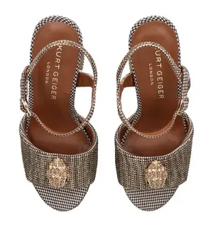 Kurt Geiger Kensington Platform Sandals 125 - Beige