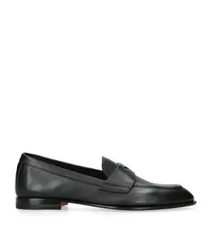 Santoni Paneled Flats For Women