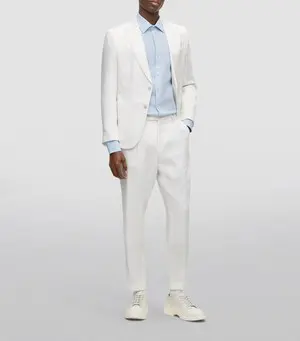BOSS Linen Shirt - Blue