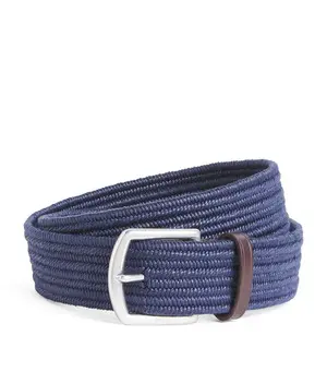 Polo Ralph Lauren Canvas Braided Belt - Blue