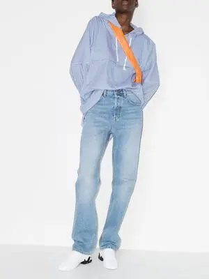 B Sides Mid-rise Straight-leg Jeans - Blue