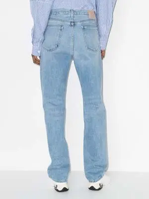 B Sides Mid-rise Straight-leg Jeans - Blue